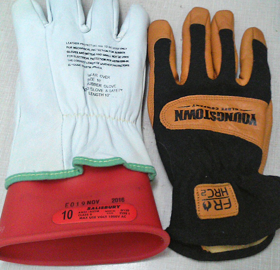 Arc flash gloves: insulated vs arc rated gloves - BCH Electrical Consulting